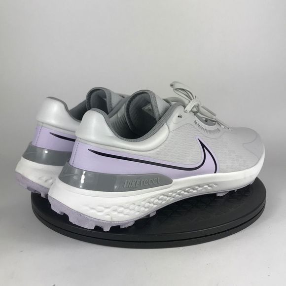 Nike | Shoes | Nike Infinity Pro 2 Graypurple Spikeless Golf Shoes ...